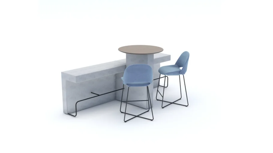 CoLab Leblon - mesa alta | 3D Warehouse