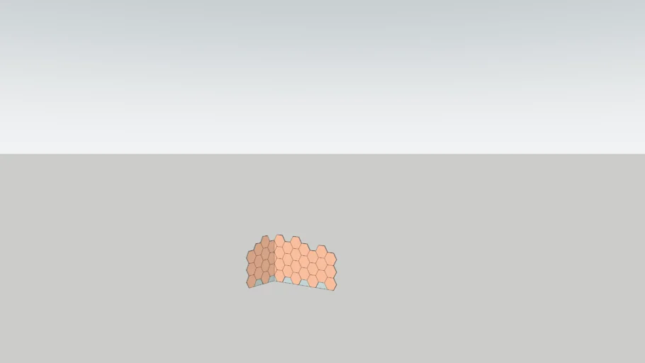 Hexagon wall panels | 3D Warehouse