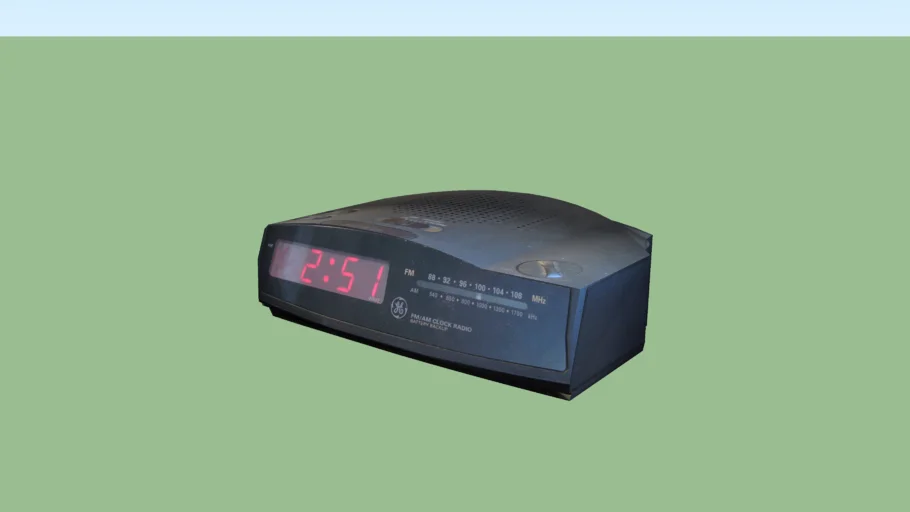 Digital Alarm Clock | 3D Warehouse