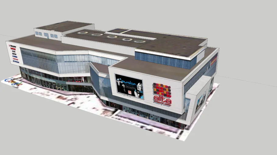 Alta Shopping Center | 3D Warehouse