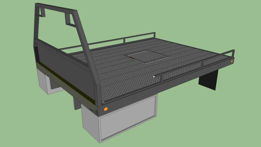 flatbed tray | 3D Warehouse