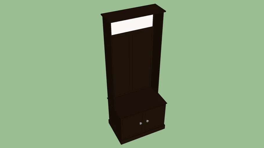 Hall Tree | 3D Warehouse