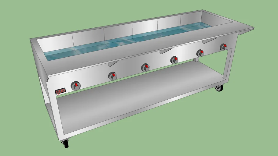 Steam Table | 3D Warehouse