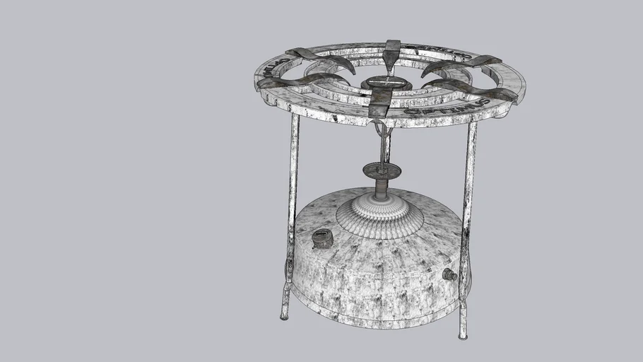 Antika Gaz Ocagi - Antique Gas Stove | 3D Warehouse