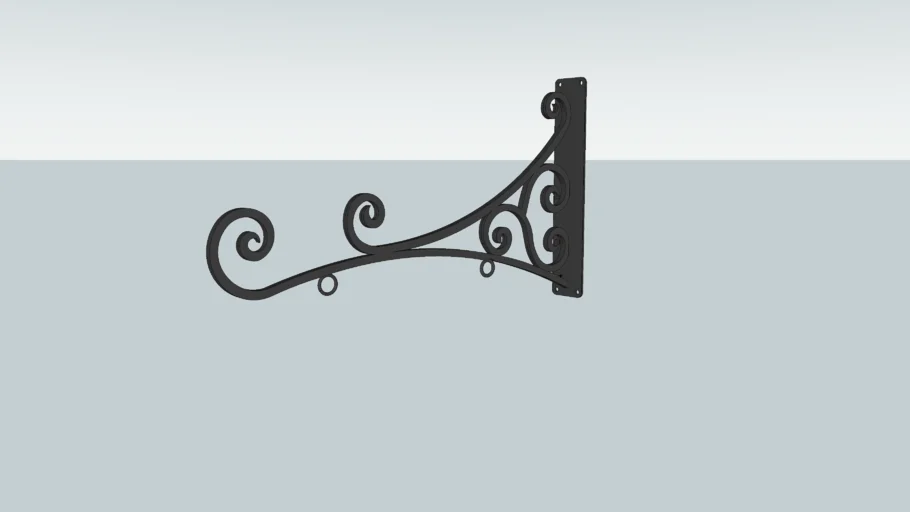 PALERMO Blade Sign Bracket | 3D Warehouse