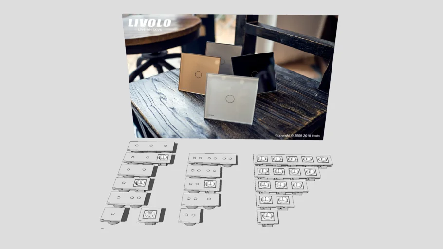 LIVOLO - touch switches and sockets | 3D Warehouse