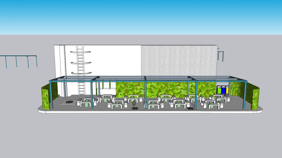 Smoking Area | 3D Warehouse