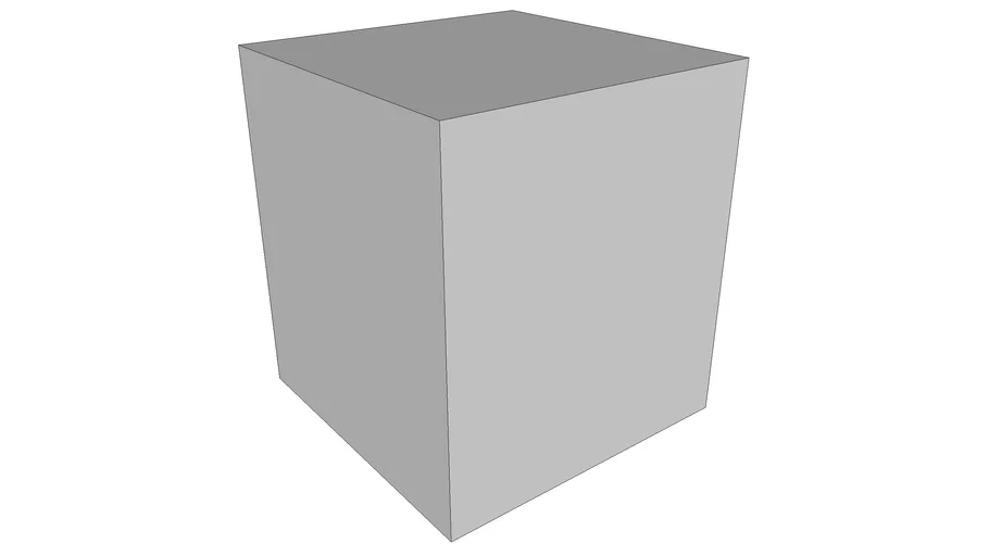 Oscar Cube | 3D Warehouse