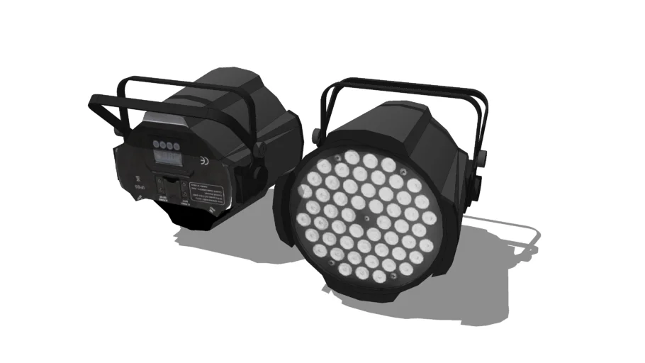 CPL 1039 LED PAR Lights RGB | 3D Warehouse