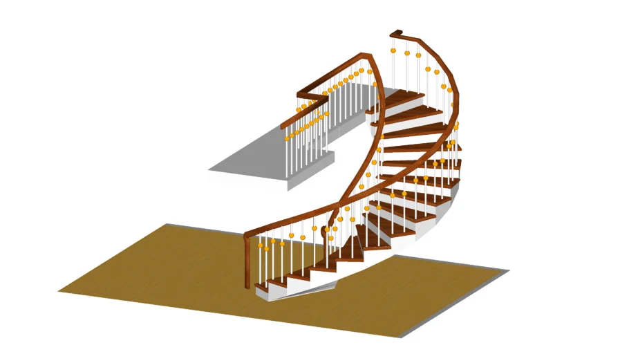 spiral stair | 3D Warehouse