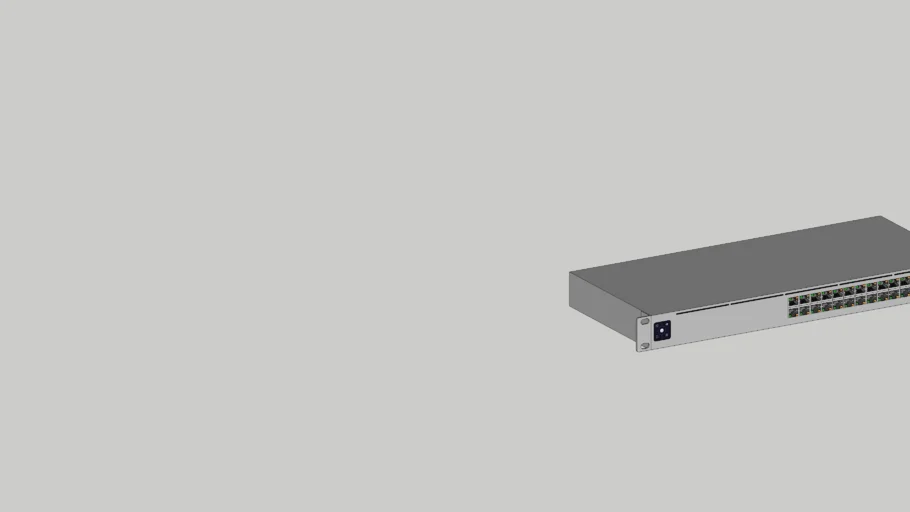 USW Pro 24 PoE | 3D Warehouse