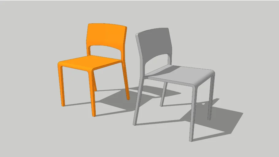 Plastic Chair | 3D Warehouse
