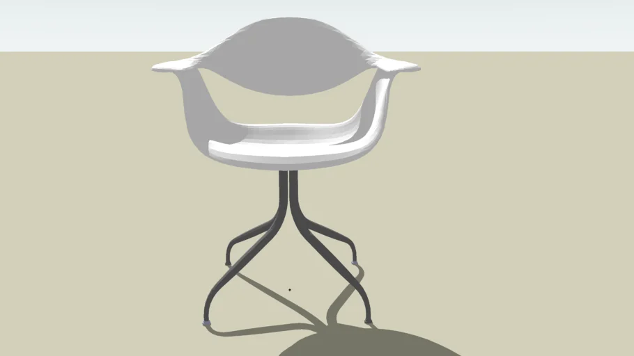 Nelson Swag Leg Chair by Smart Furniture | 3D Warehouse