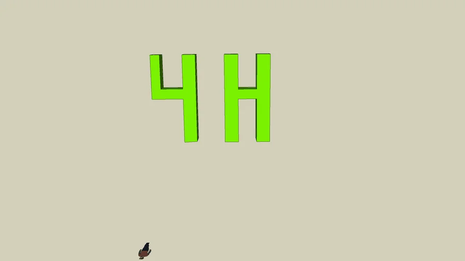 4-H logo | 3D Warehouse