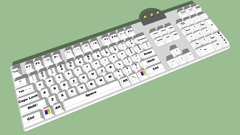 keyboard | 3D Warehouse