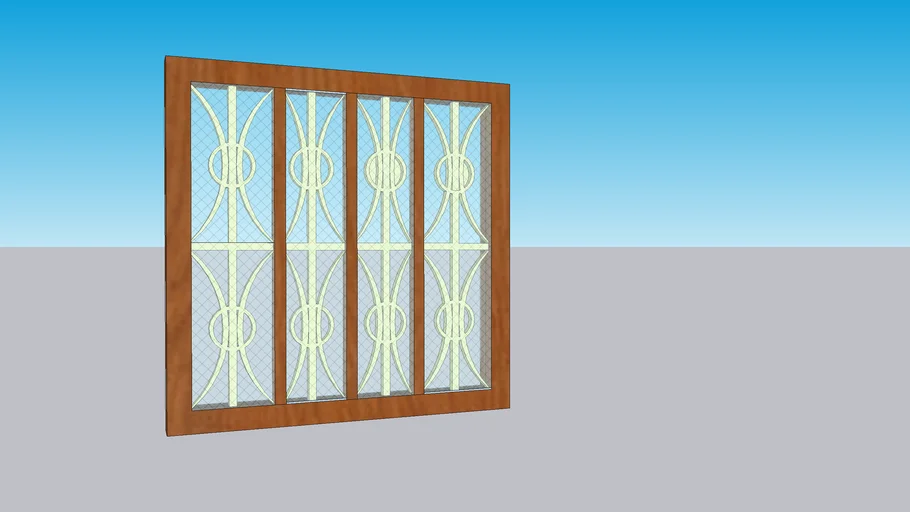 WINDOWS WOOD 4X4 | 3D Warehouse