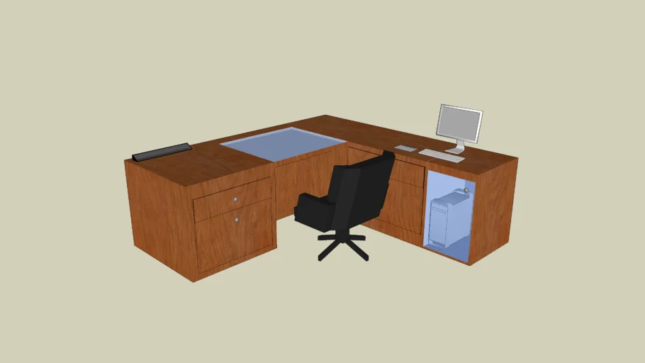 Executive Desk | 3D Warehouse
