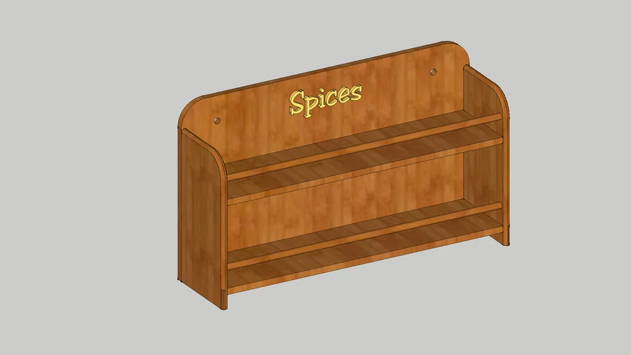 Spice Rack | 3D Warehouse
