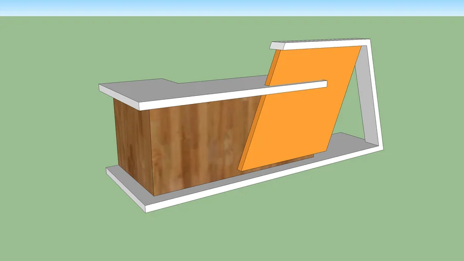 Reception table Arja | 3D Warehouse