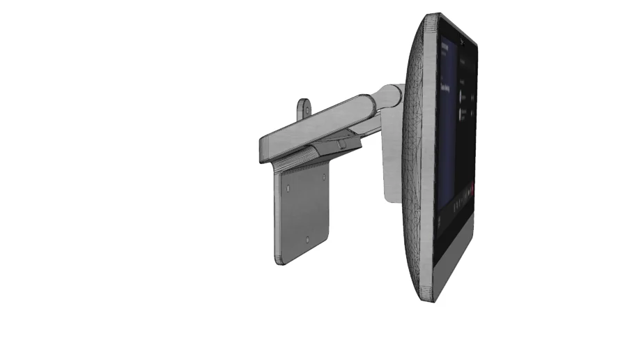 Yealink-MTouch-II Mouting Bracket.skp | 3D Warehouse