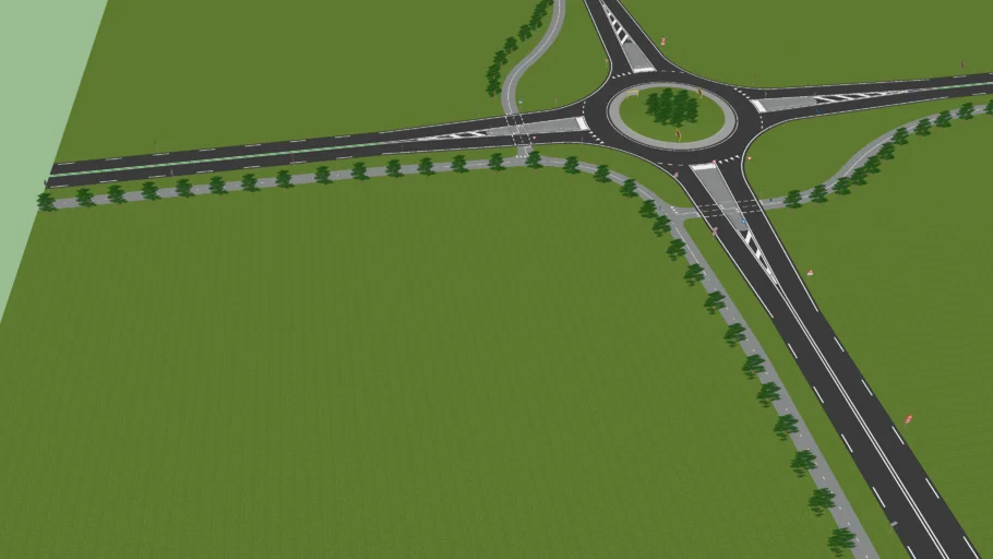 Roundabout | 3D Warehouse