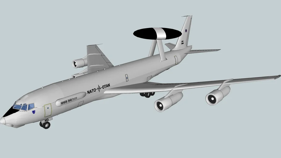 E-3 SENTRY NATO. | 3D Warehouse
