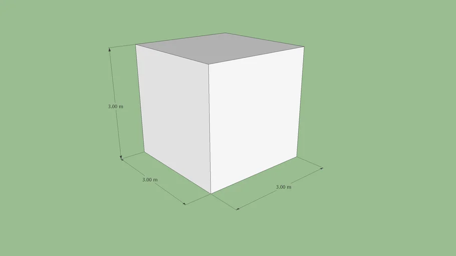 cub de 3x3 | 3D Warehouse