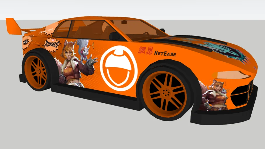 Marvel Rivals Squirrel Girl Car | 3D Warehouse
