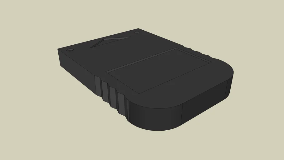 PS2 memory card | 3D Warehouse