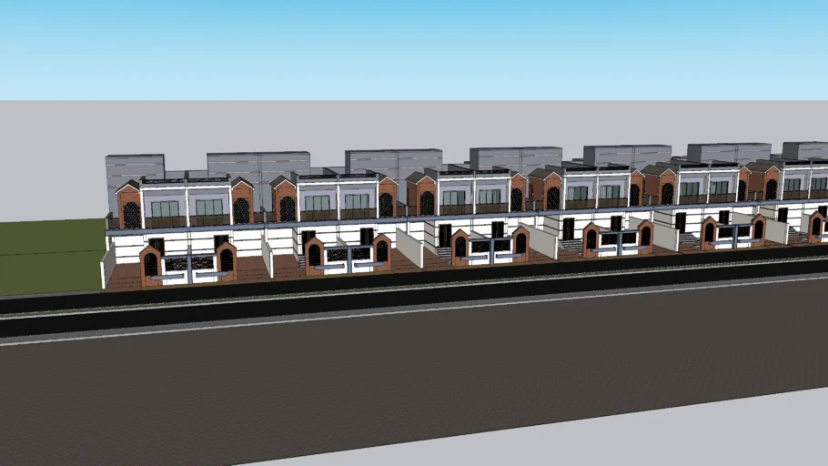 ROW HOUSE | 3D Warehouse