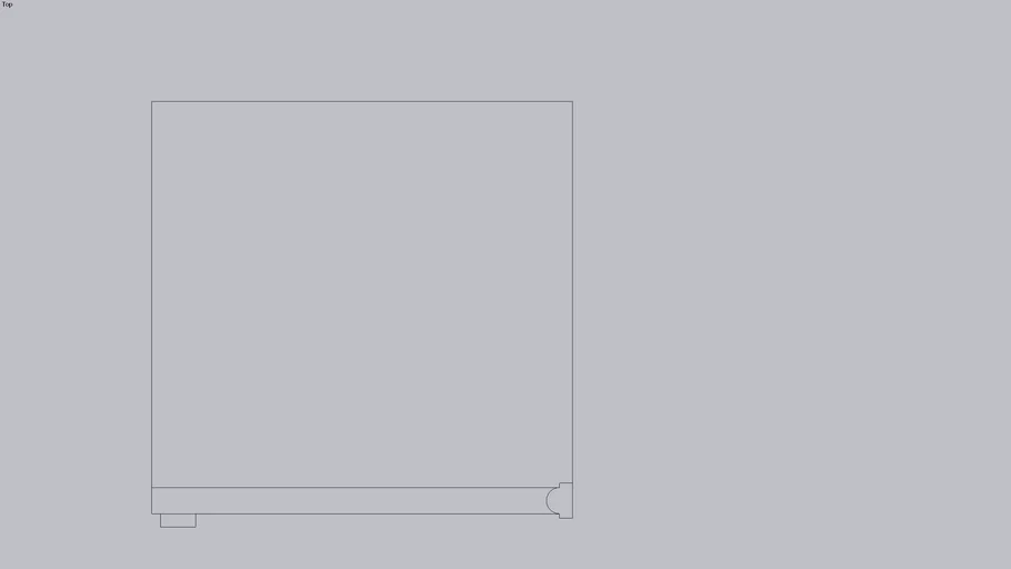 2d 24'w fridge | 3D Warehouse