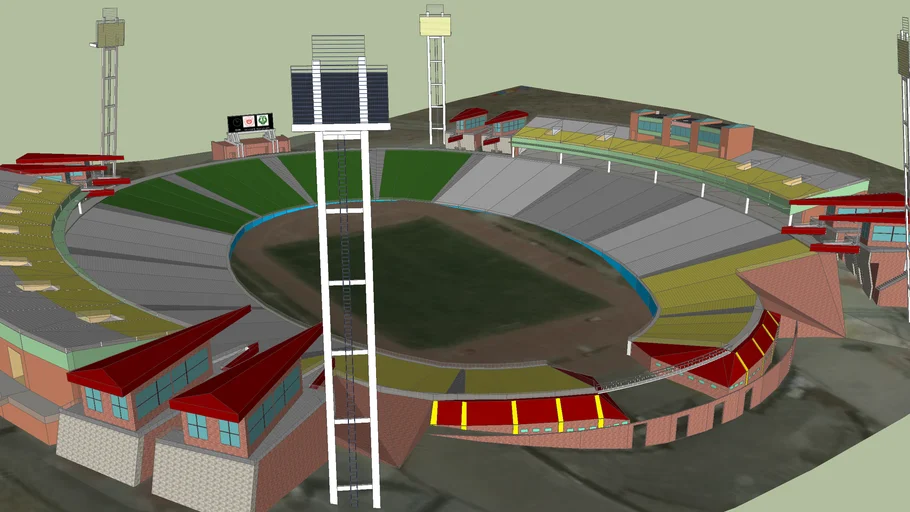 YadigareImam of Tabriz Stadium | 3D Warehouse