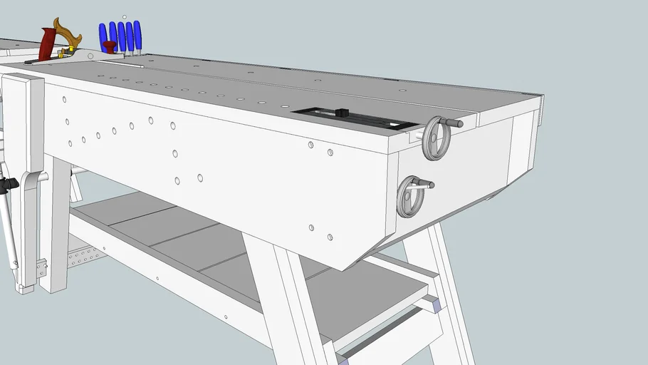 Nicholson Work Bench | 3D Warehouse