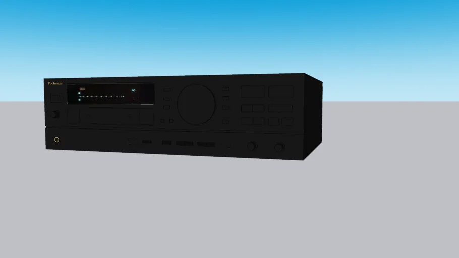 Technics SV-DA10 - DAT player/recorder | 3D Warehouse
