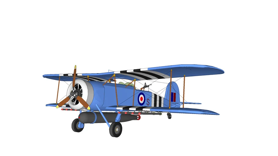 Fairey Aviation Company 'Swordfish' MK1 1936 | 3D Warehouse