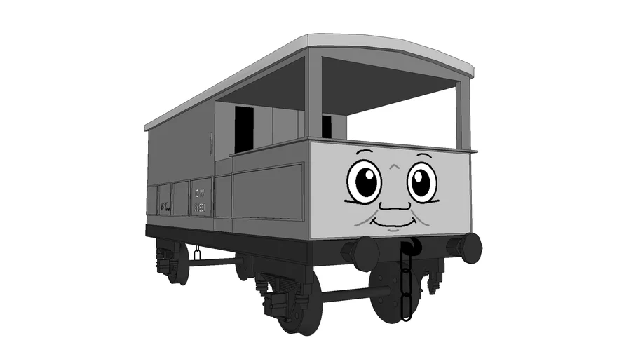 Toad the Brake Van | 3D Warehouse
