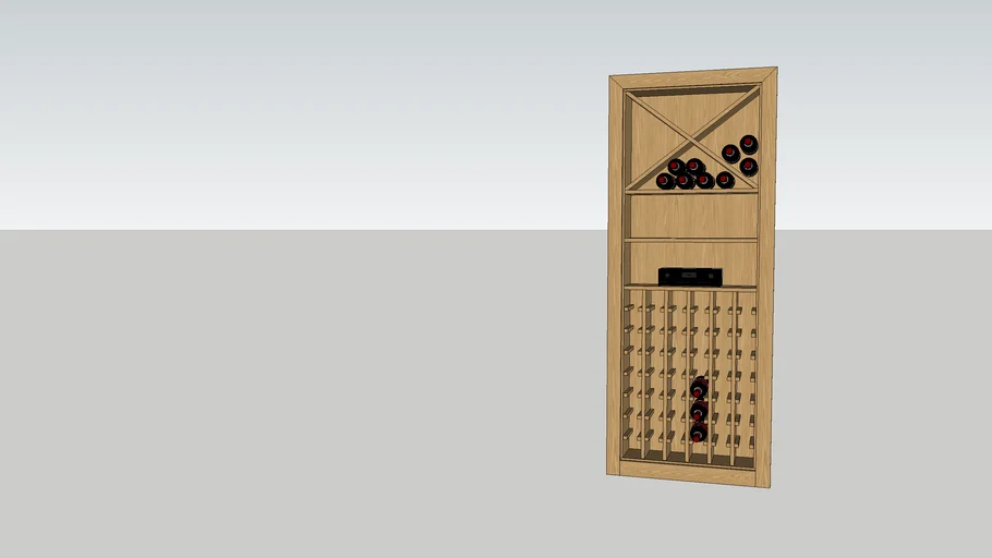 The queens wine rack | 3D Warehouse