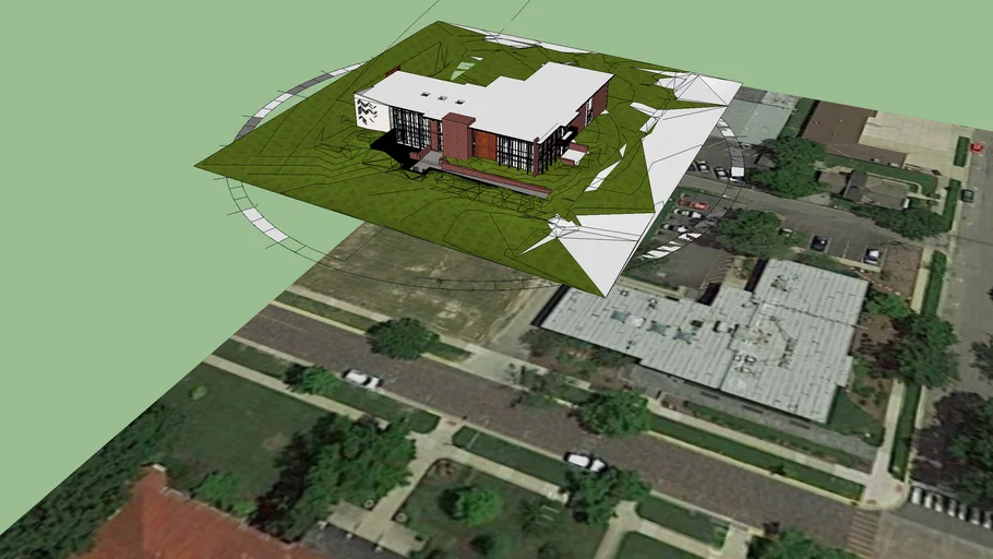 lane public library | 3D Warehouse