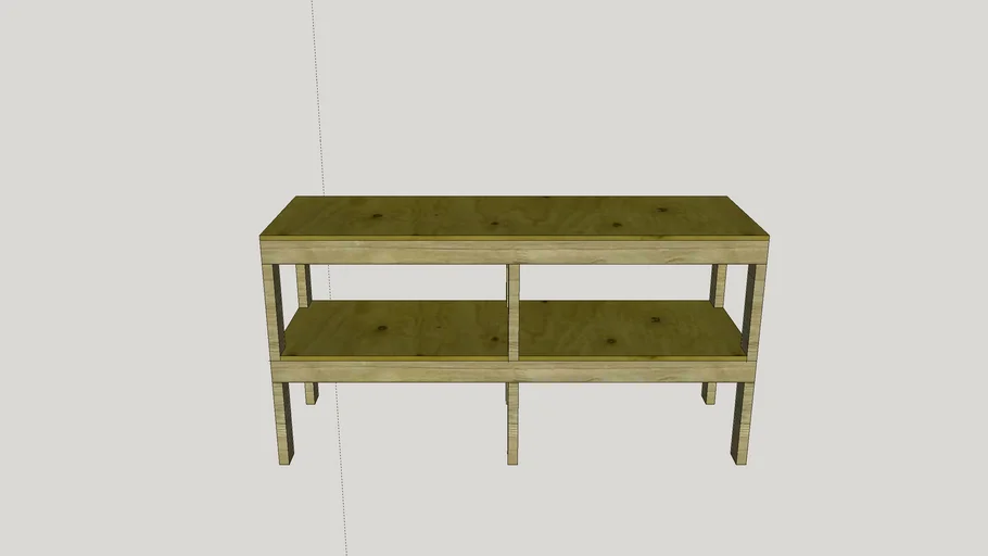 6ft Workbench | 3D Warehouse