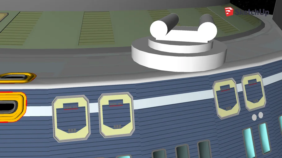 Cavid Spaceship | 3D Warehouse