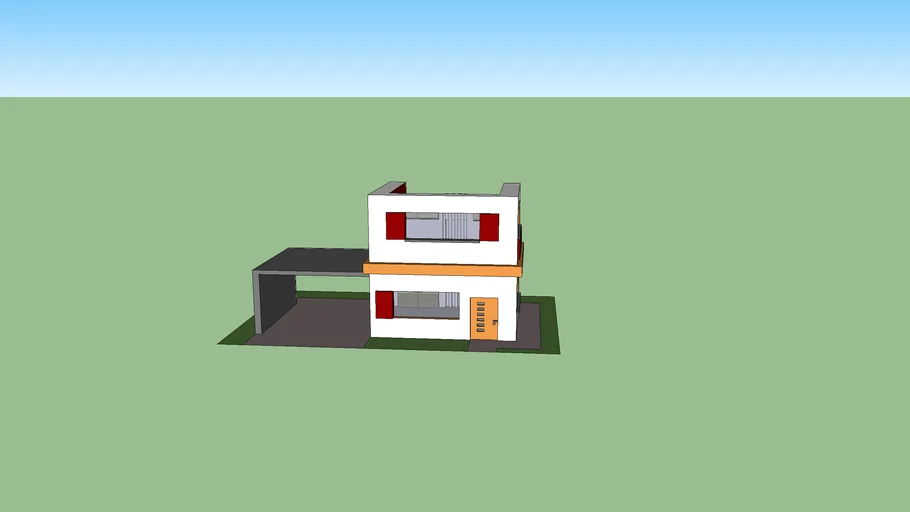 Small Modern House | 3D Warehouse