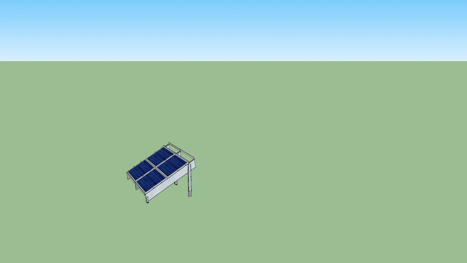 SMALL SOLAR PV SYSTEM | 3D Warehouse